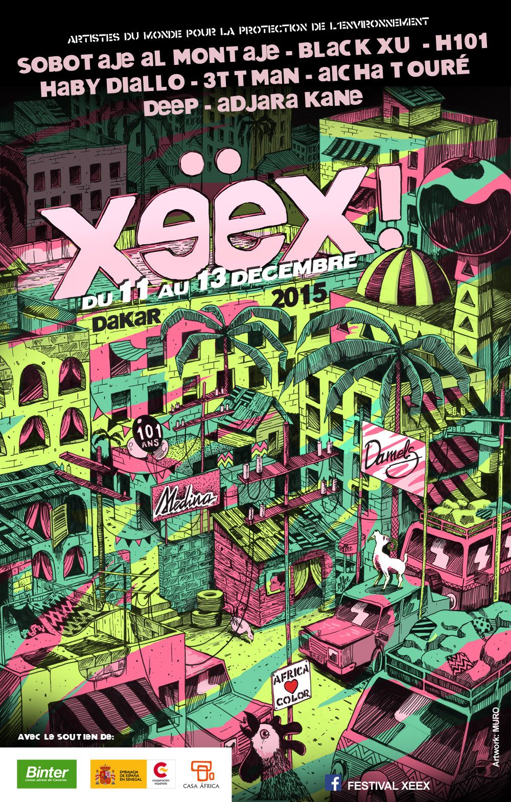 Acción XEEX 2015-AFRICA♥COLOR | Casa África